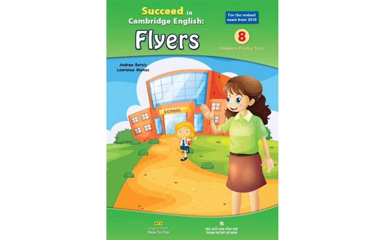 Trọn bộ Sách - Succeed in Flyers - Học tiếng anh trực tuyến 1 thầy 1 trò